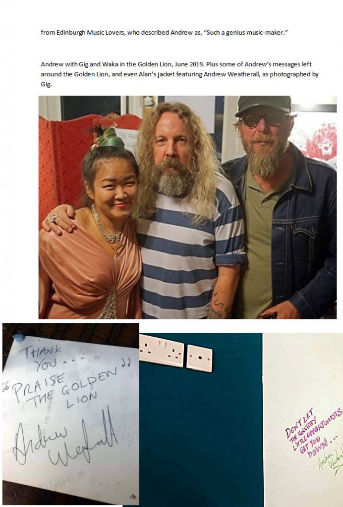 Andrew Weatherall, 1963-2020 | IT